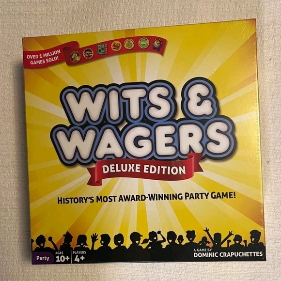 Games | Wits Wagers Deluxe Edition Board Game New Factory Wrapped ...